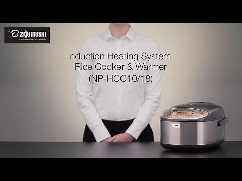 Zojirushi Induction Heating Rice Cooker & Warmer NP-HCC10/18