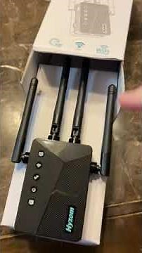 Hyzom WiFi Extender Internet Signal Booster and Amplifier up to 9882 sq.ft - Long Range Coverage Wi-