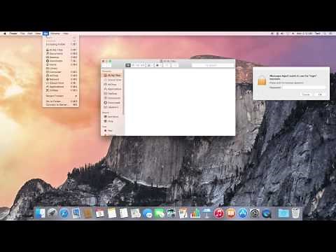 OS X Yosemite "Login Keychain" Error