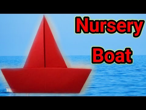 How to make a Paper Boat | Nursery Boat | Simple Boat