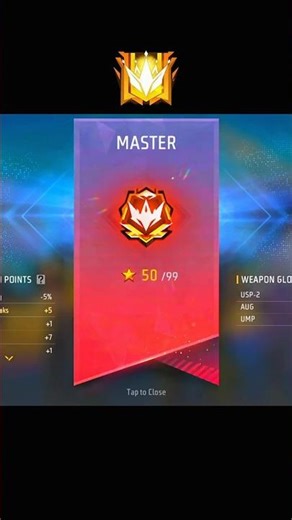 NEW CS RANK SESSION 50 STAR ⭐ GOT IN GARENA FREE FIRE 🔥 #shortsfeed #shorts #freefire #grandmaster