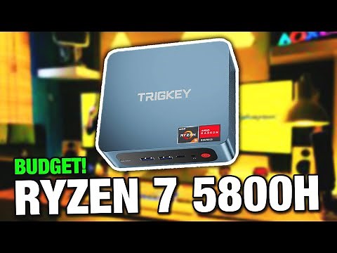 The BEST BUDGET Mini Pc For Gaming! | Trigkey S5 | AMD Ryzen 7 5800H