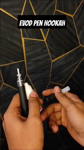 Evod Pen Hookah | 1100 Mah Battery Hukkah | E-Cigarette Rechargeable Vape Starter Kit - Marketmix.in