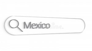 Mexico Search Bar Close Up Single Line Typing Text Box Layout Web Database Browser Engine Concept. Stock Footage - Video of navigation, letter: 224609226