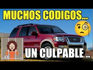 FORD EXPLORER P0135 P0141 P0155 P0161 P0403 P0443 P0645