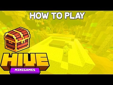 MCPE How To Play Hive Treasure Wars