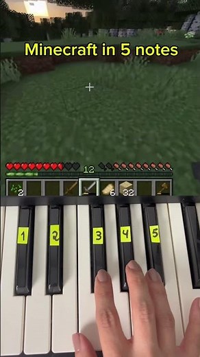 Minecraft Theme - Easy Piano Tutorial