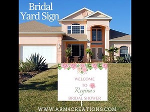 How To Make Yard Signs using Canva