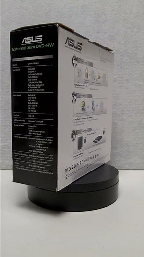 ASUS SDRW-08D2S-U External Slim 8X DVD-RW Optical Drive NEW #shortsfeed