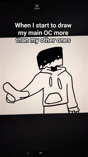 just to clear it up the paper bag one is my main OC #art #animation #foryou