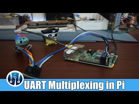 Multiple UART Ports in Raspberry Pi using CD4053 | Raspberry Pi #32