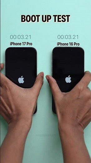 iPhone 17 Pro vs 16 Pro Speed Test ⚡ Who Wins?