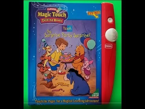 Playskool Magic Touch "The Surprise Party Surprise" Talking Book INTERACTIVE