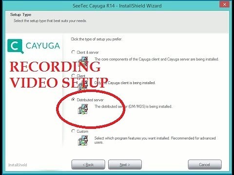 How to install recording servers | SeeTec Cayuga VMS | Qognify