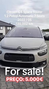 Citroen C4 Grand Space Tourer Shine Edition 1.2 Ltr. Petrol Automatic Gearbox 7 Seats #Automobile #Carsales #Cars #Auto #Autohaus | Véhicule d’occasion