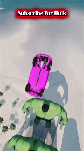 🚘 Hulk vs Ronaldo vs Messi vs Haaland vs Mbappe | Day-3 Of New Series #hulk #shorts #gaming