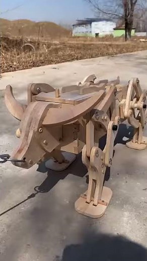 How To Make A Walking Wooden Ox