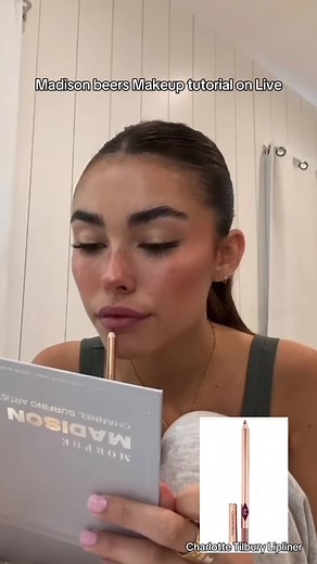 Madison Beer's Makeup Tutorial Live