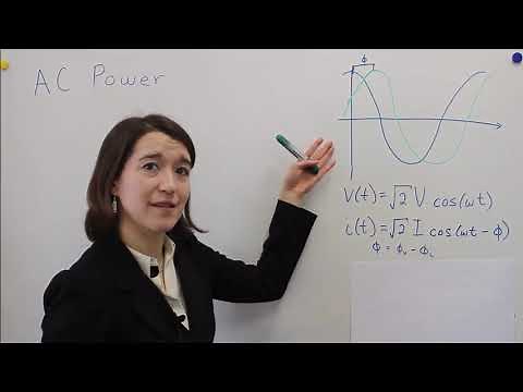 Instantaneous and Average Power For AC Sine Waves
