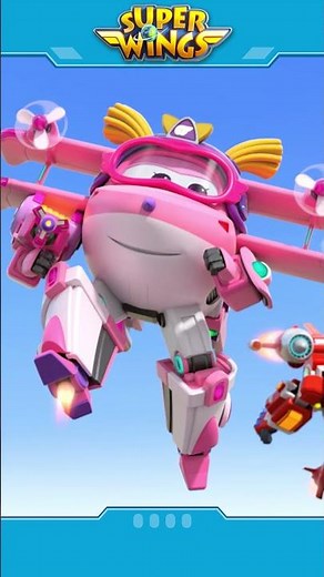 [SUPERWINGS #shorts] Ostrich Stuck Headfirst #superwings #jett