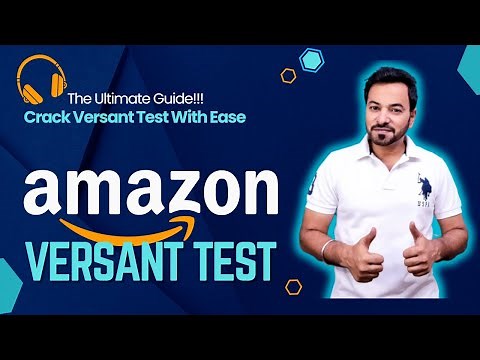 Amazon Voice Versant | Versant English Test | Your Ultimate Guide to Success | Versant