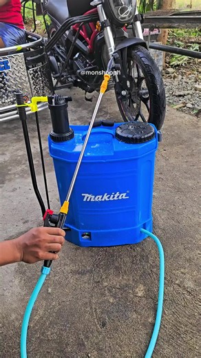MAKITA Knapsack Sprayer: 2-in-1 Electric & Manual Power Spray
