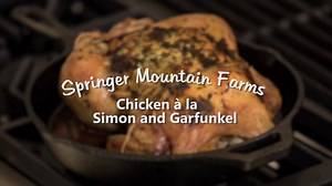 23 reactions · 3 comments | Since Thanksgiving gatherings will be smaller this year, pick up a smaller bird that is easier to prep and cook. Pick up a Springer Mountain Farms whole chicken at your local grocery store and check out Springer Mountain Farms' website (https://buff.ly/30GBYj6) for simple and delicious recipes like this one for Chicken a la Simon and Garfunkel. Full recipe: https://buff.ly/36MMN5U | Springer Mountain Farms | Facebook