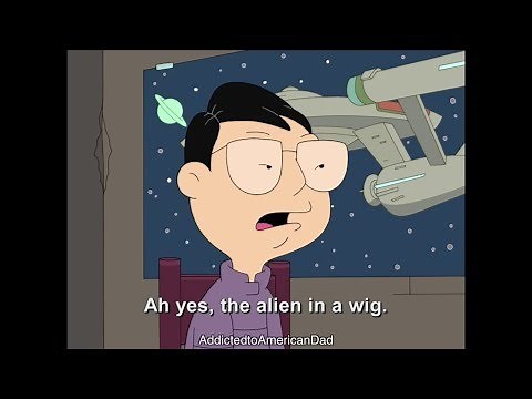 American Dad - Roger is an Alien