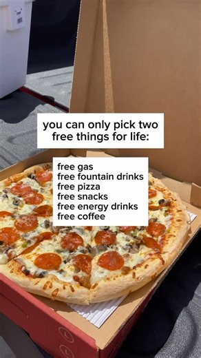 Casey's on Instagram: "you only get TWO! choose wisely. 🍕☕"