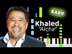 Aicha Piano - How to Play Khaled Aicha Piano Tutorial! (Easy)