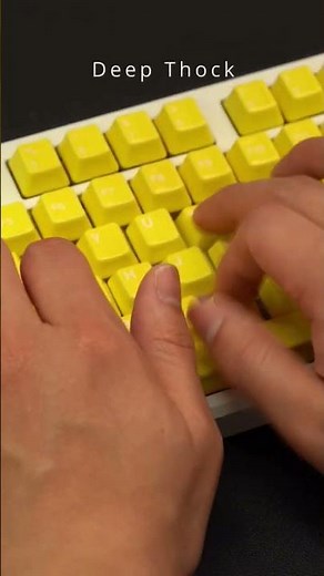 Lego sound or deep thock? ABS vs Ceramic Keycaps sound test comparison #lego #mechanicalkeyboard