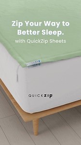 🕒 Smart Sheets for Busy Lives! QuickZip’s zip-on design means fewer hassles and more time for work, family, and relaxation. Upgrade your bedding, upgrade your routine! | QuickZip Sheet