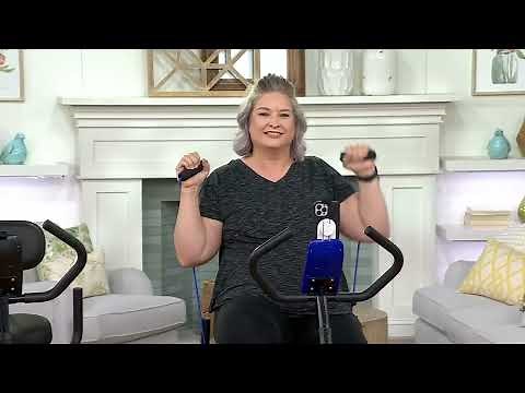 FITNATION EZ Step Upright & Recumbent Bike w/ 16 Levels on QVC