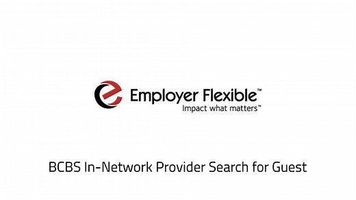 How To Find a BCBS In-Network Provider - Guest