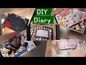 Diy Diary #craft #papercraft #art #artandcrafts