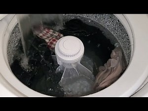 Roper commercial direct drive washer | Full Permanent Press cycle 2