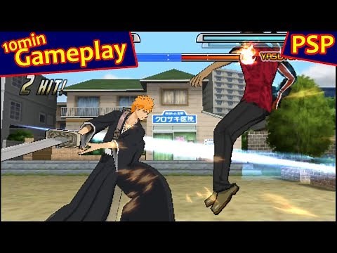 Bleach: Heat the Soul ... (PSP) Gameplay