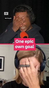 Well, that took a turn 😂 Not Stupid – Hear it now on ABC listen: https://ab.co/NotStupidInMemoriam | ABC listen