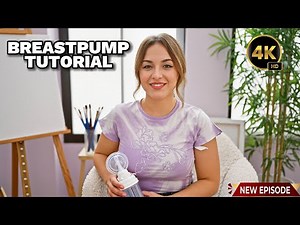 [4K] Breastfeeding with Rachel Carter | Tips & Breast Pump Tutorial | Tips for Effective Easy Pumps