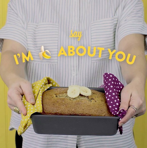 You’ll go completely bananas over this bread. 🍌 🙈 Recipe: bit.ly/nttybna | Krusteaz