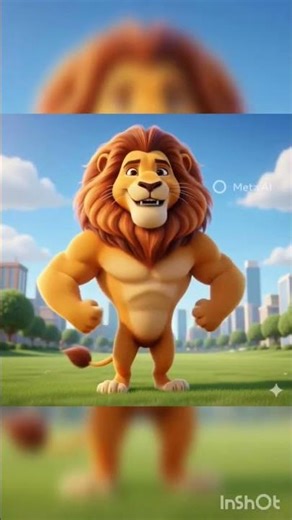 dekho lion kya khara hai 😱😂#shortsviral #shorts