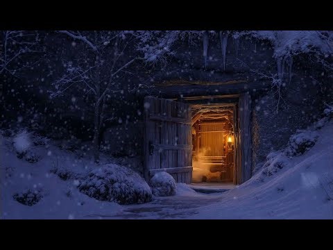 Mystical Snow-kissed Sanctuary ❄️ Medieval Ambient Music for Sleep (1H)
