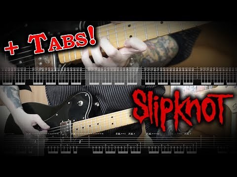 [How to Play] Slipknot - Eyeless (Guitar Tutorial w/Tabs)