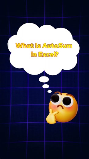 How to Use AutoSum in MS Excel #trending #ytshorts #viralvideo #top #excel #tipsandtricks #interview