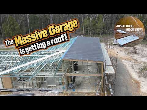 The Massive Garage is getting a roof!