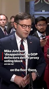 677K views · 9.7K reactions | Nine House Republicans joined all 213 Democrats to keep alive a bill that would allow lawmakers who are new parents to cast proxy votes for three months after their child’s birth. The GOP revolt, spearheaded by Rep. Anna Paulina Luna, was a blow to House Speaker Mike Johnson. | New York Post | Facebook