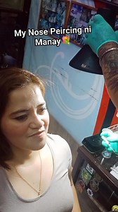 Nose Peircing😍🩷 #nosepiercing #funnyreels #fbfriendsfollowersviewers #fbreelsfypシ゚ #millionviews | Baby Aimee Edip