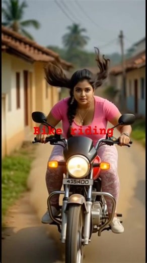 Most elegance girl bike riding so cool #model wearing pink top #viralpicture #internetsensation #you