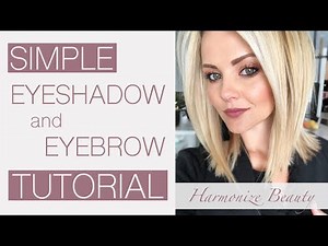 Bronze goddess Eyeshadow, and eyebrow tutorial! - Harmonize_Beauty