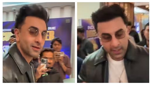 Ranbir Kapoor had a witty jibe for paps getting too close at event. Read it here